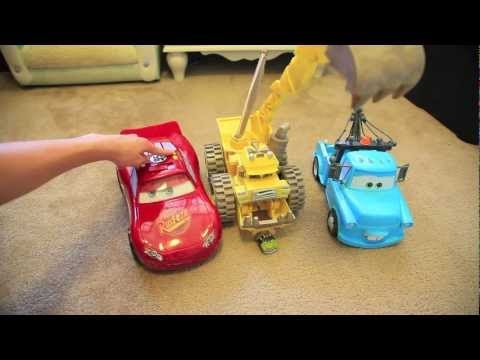 Disney Cars RARE BIG Screaming Banshee Talking Lightning McQueen and ...