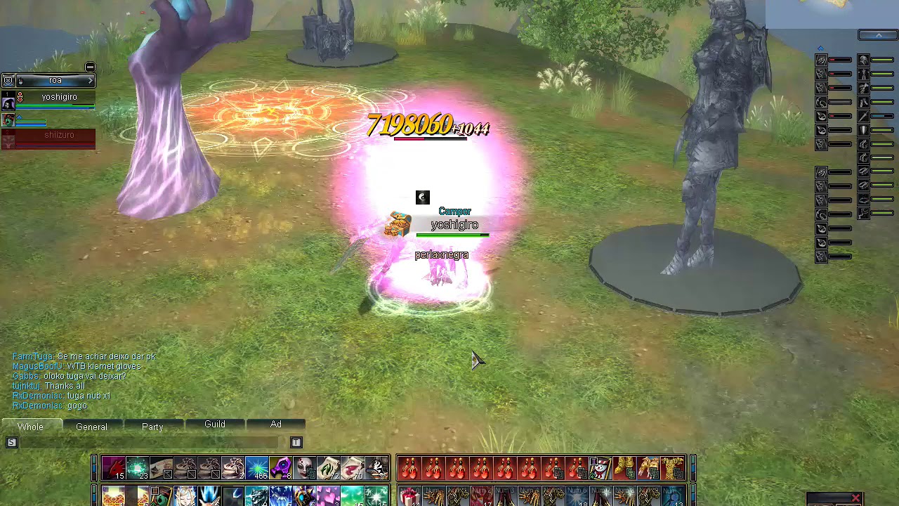 rappelz boss isla vm mercenary duo - YouTube