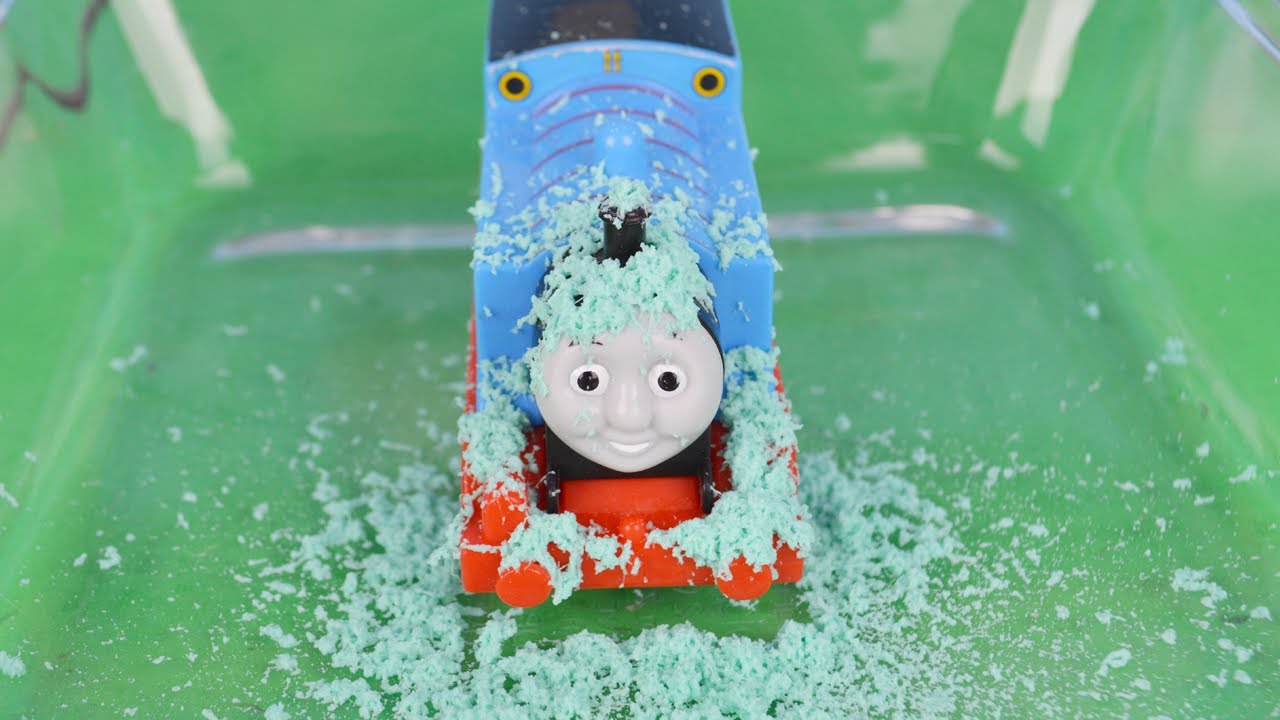 SILLY STRING Thomas and Friends STRONGEST ENGINE 291 - YouTube