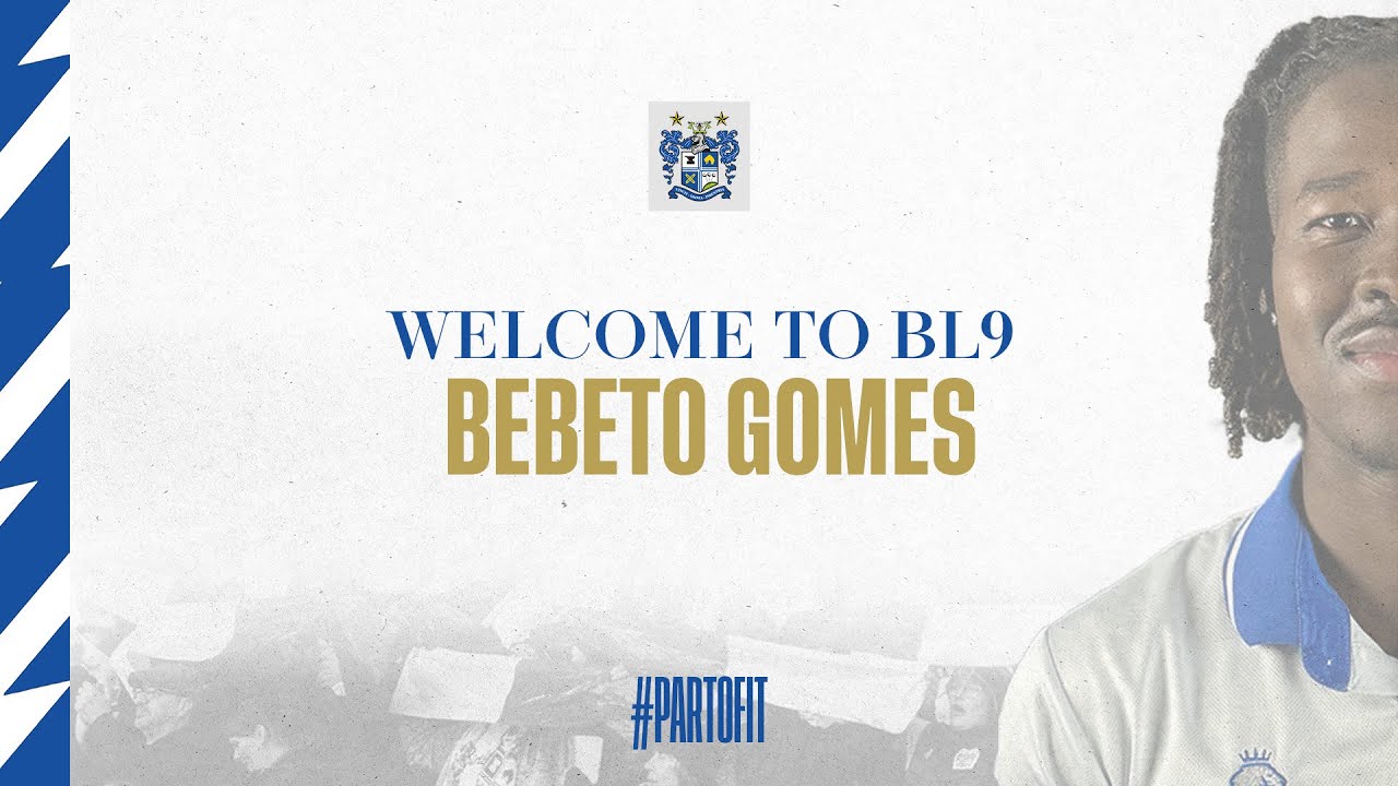 Bebeto Gomes - New Signing Quickfire | Bury FC - YouTube