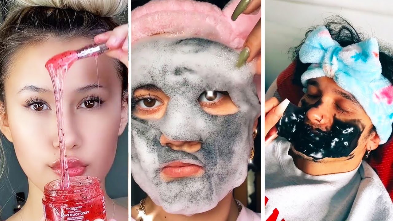 Skincare Routine Tiktok Compilation π Skincare Satisfying 57 Youtube