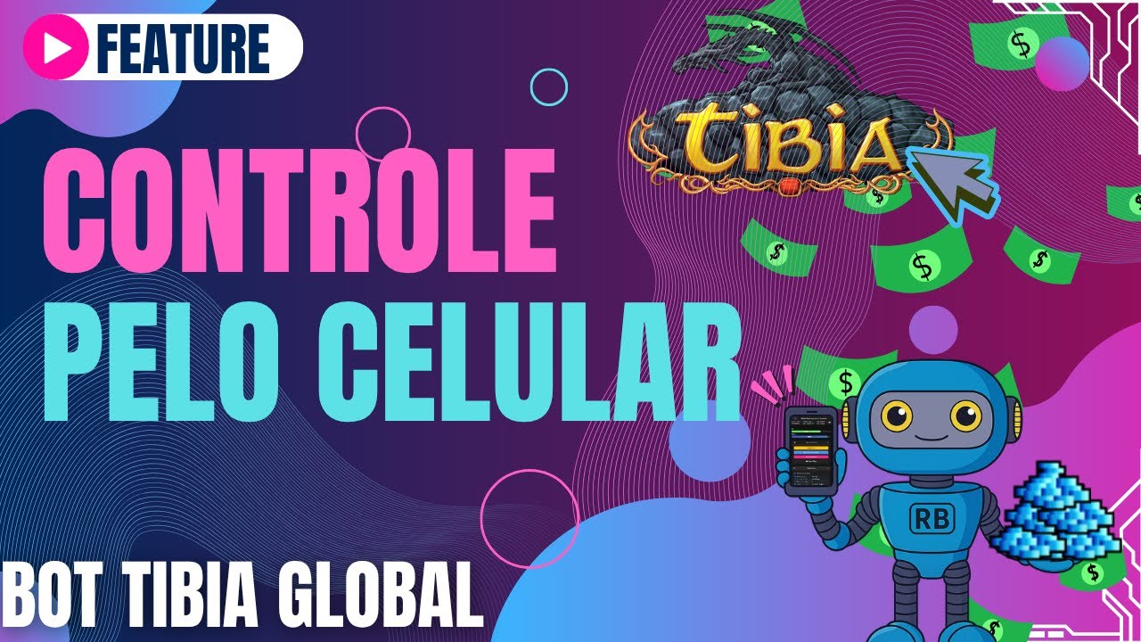 Controle o Tibia R-Bot pelo Celular ! - YouTube