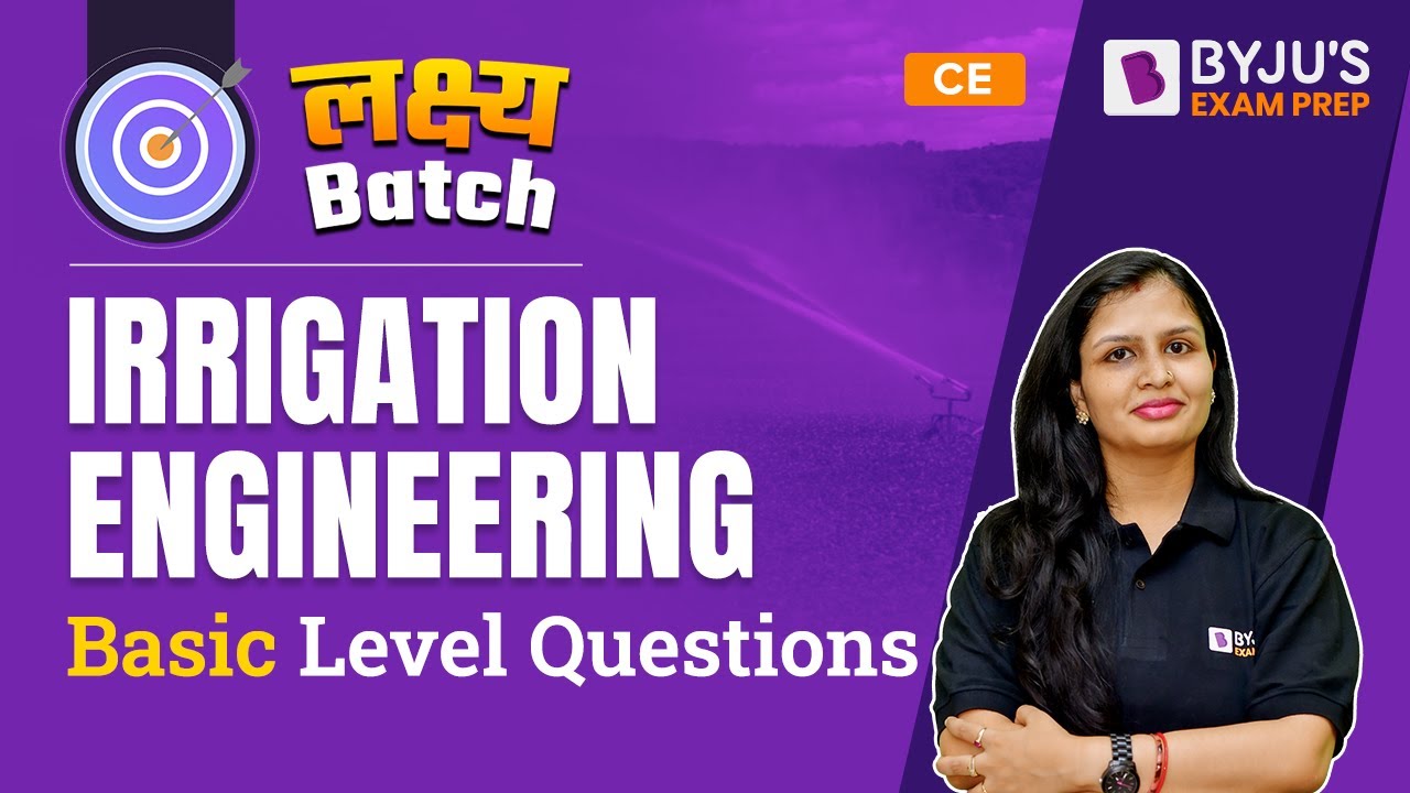 Irrigation Engineering GATE MCQs | ESE 2023 & GATE 2023 Civil (CE) Exam | BYJU'S GATE 2023 - YouTube