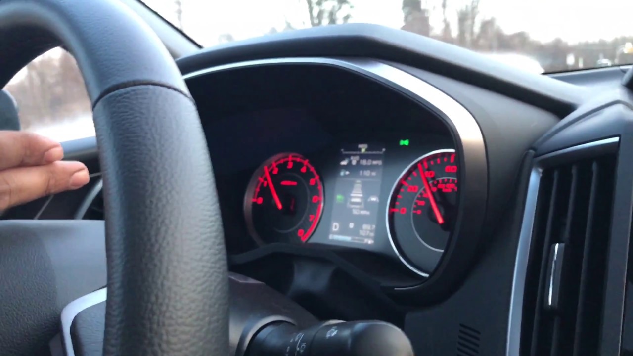 Subaru Self Driving Car