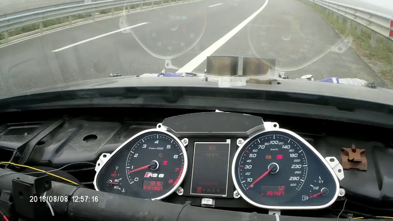 Golf 4 RS V10 1267HP acceleration 0-315 Km/h From GOGI Racing - YouTube
