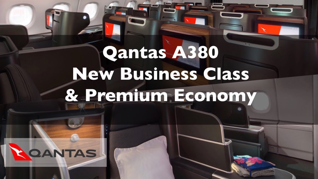 Qantas Business Class Vs Premium Economy A380 Review