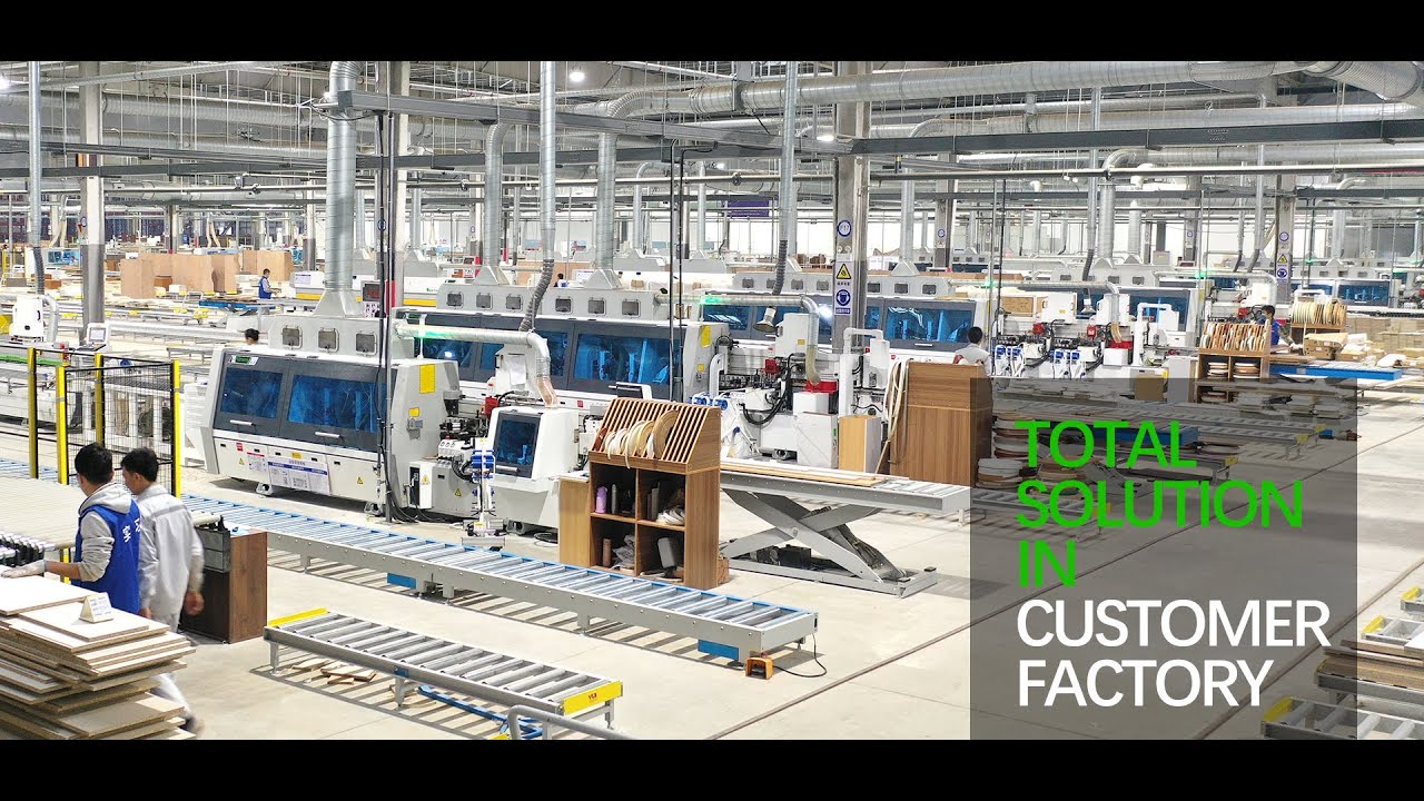 Customer Factory Case 4 0 Industrial Line - YouTube