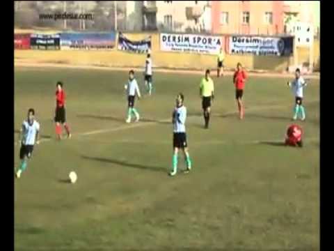 Dersimspor'un maçını Zazaca  anlatan spiker