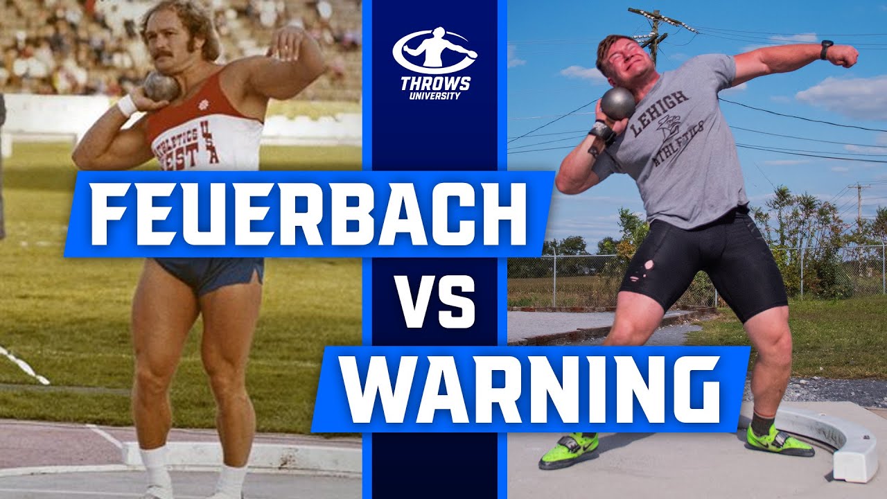Al Feuerbach Vs Luke Warning | Who Has Better Shot Put Technique? - YouTube