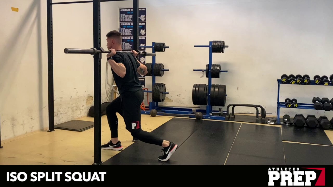ISO Split Squat - YouTube