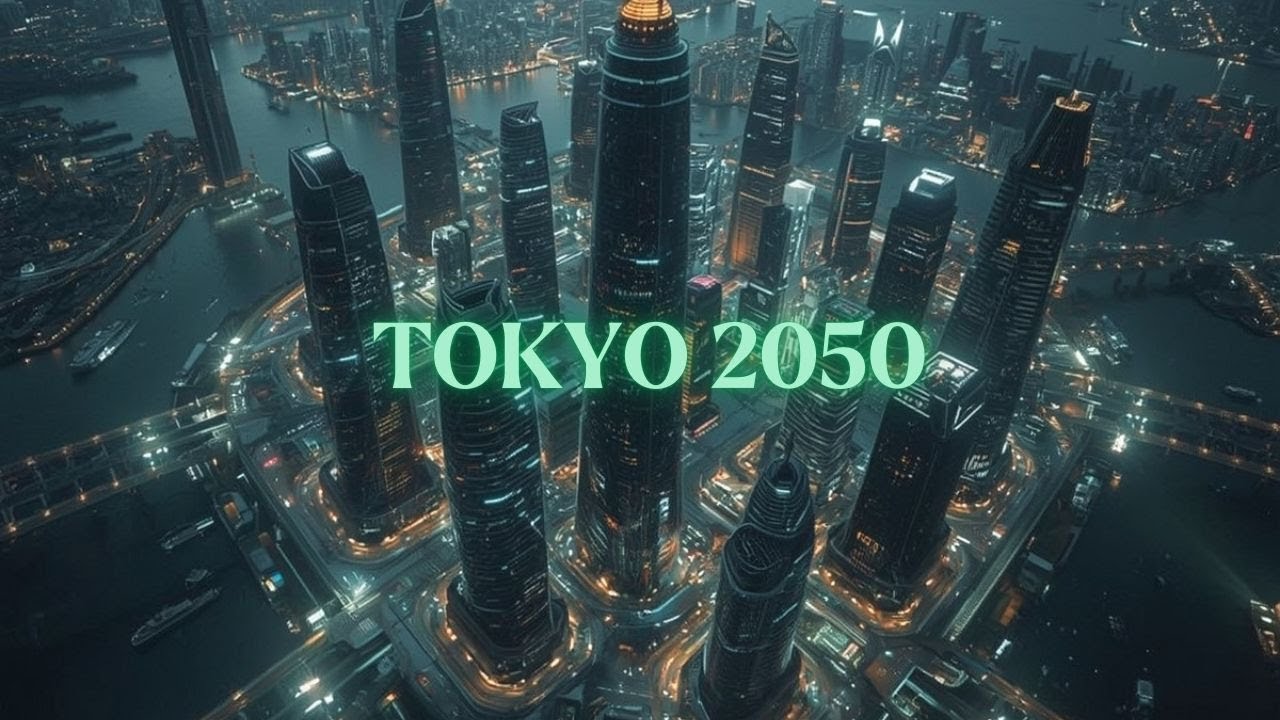 🌊🏙️ Et si Tokyo devenait la première MÉGAPOLE flottante en 2050 ? 🌊🏙️ ...