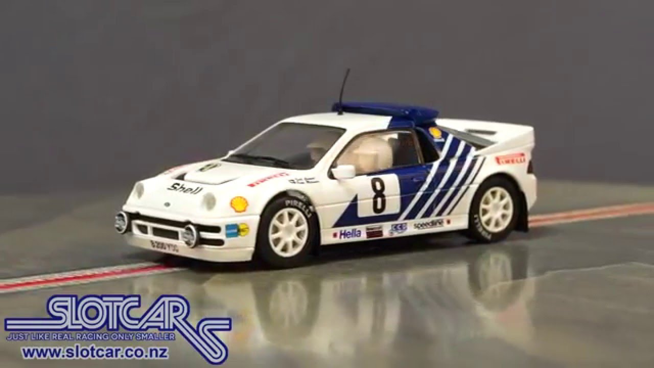 C3156 Scalextric DPR Slot Car Ford RS200 1986 Grundel 8 Rally Slotcar ...