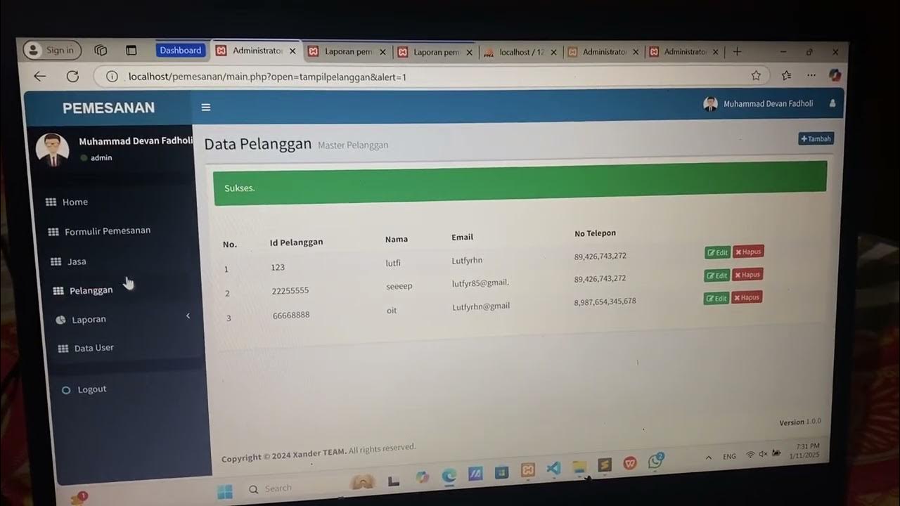 hasil pemrograman - YouTube