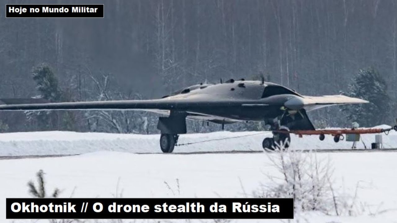 Okhotnik, o drone stealth da Rússia - YouTube