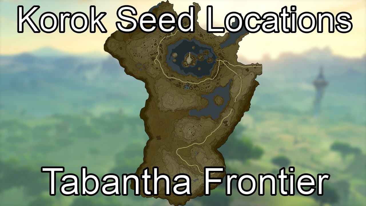Breath of the Wild Korok Seed Guide - Tabantha Frontier - YouTube