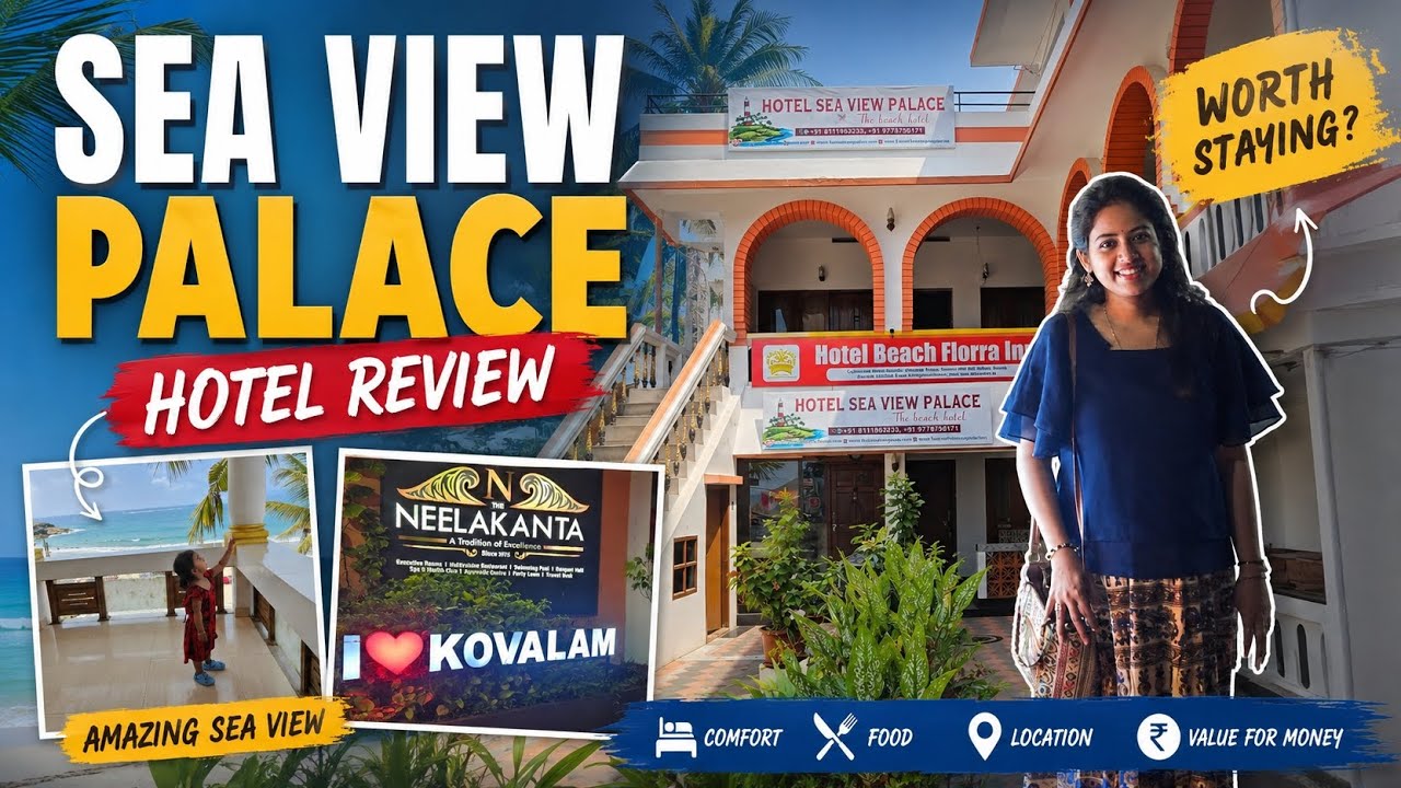 Budget hotel in Kovalam | Beach view from Balcony #hotel #hotelreview # ...