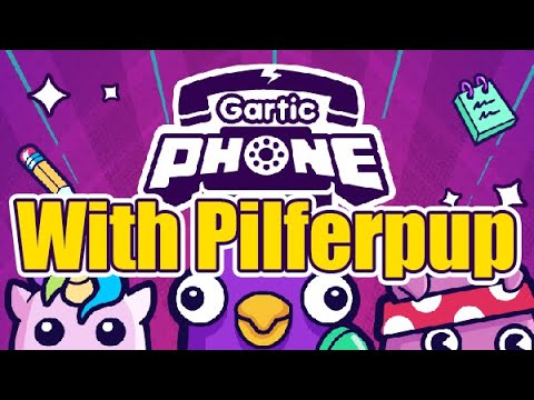 Gartic Phone Drawing With Chat! - YouTube