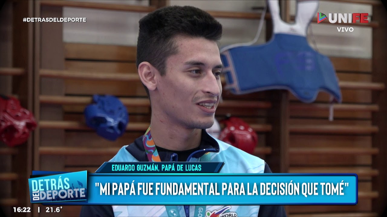 #DetrásDelDeporte - Conocemos la historia del taekwondista Lucas Guzmán ...