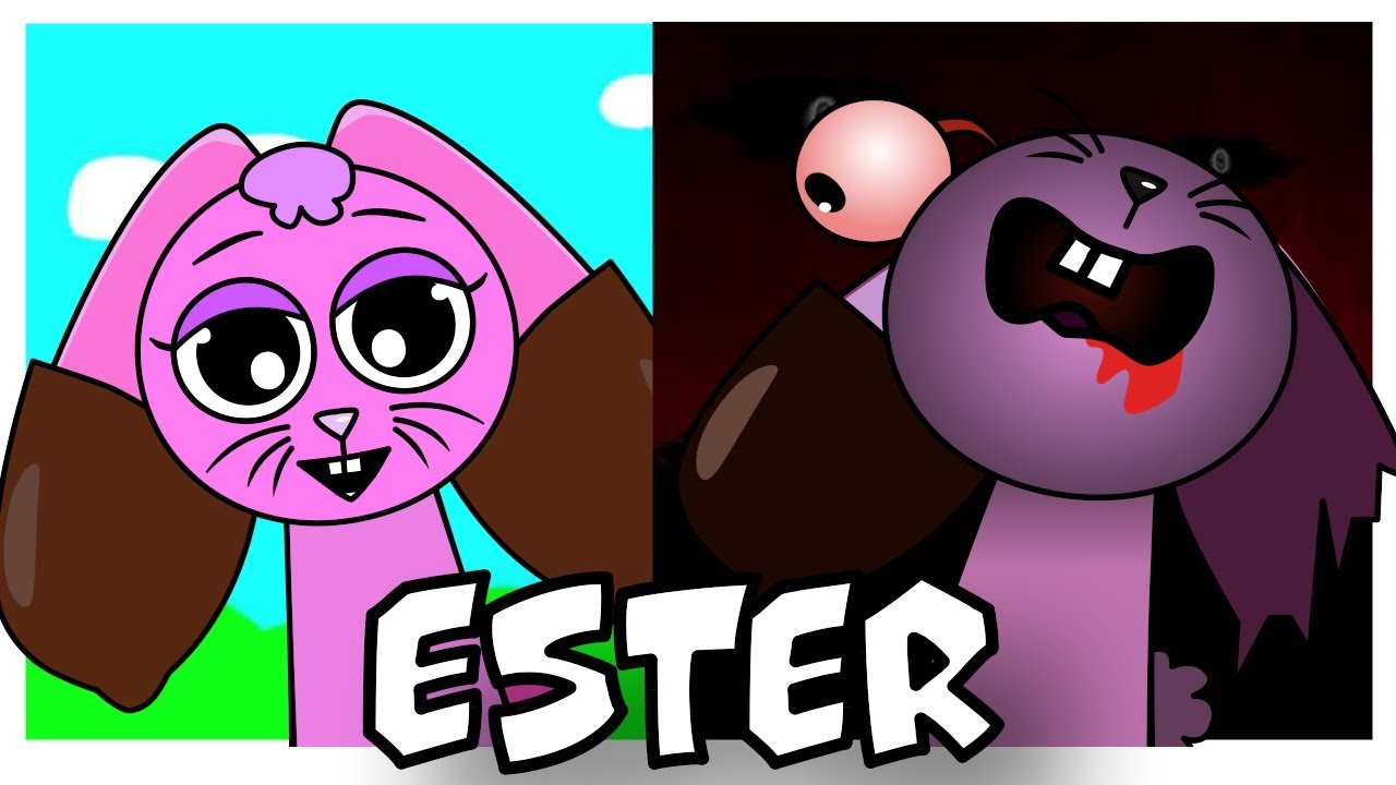 NEW Sprunki OC: Ester ... Happy Easter - YouTube