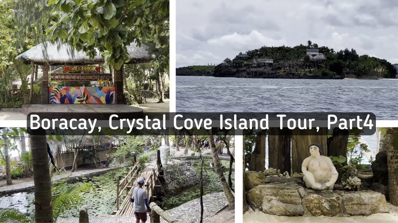 Boracay Crystal Cove Island Tour, Part4 - YouTube
