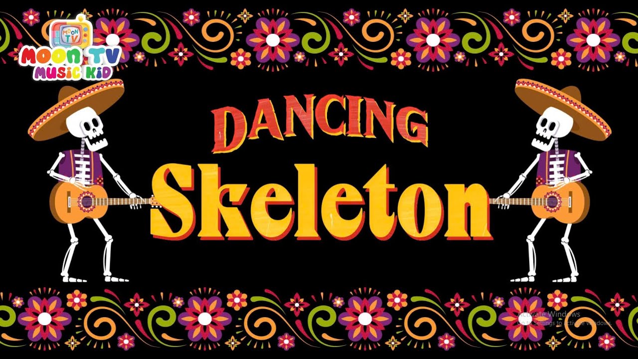 Dancing skeleton | Join the Skeleton Dance Party | Song for kids - YouTube