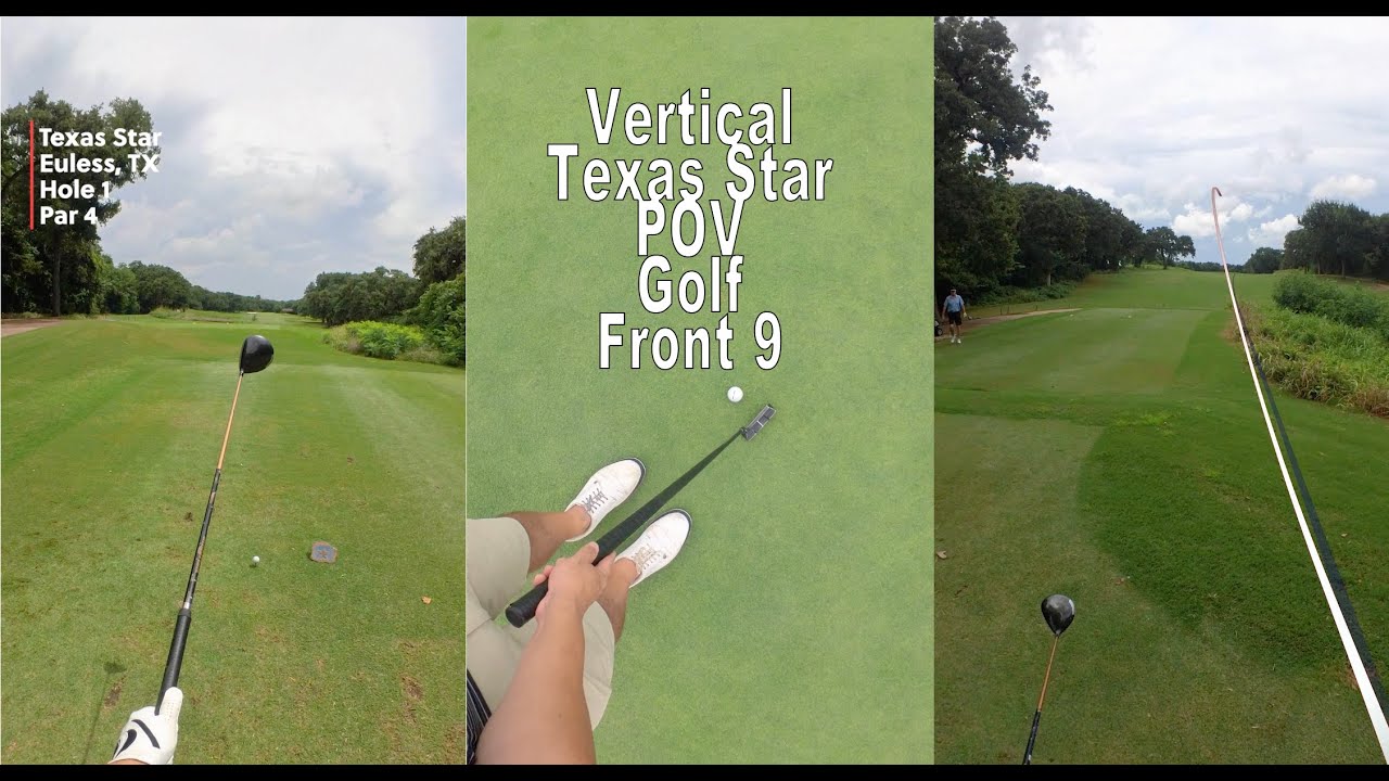 Texas Star Golf Course Front 9 FPV Golf - YouTube