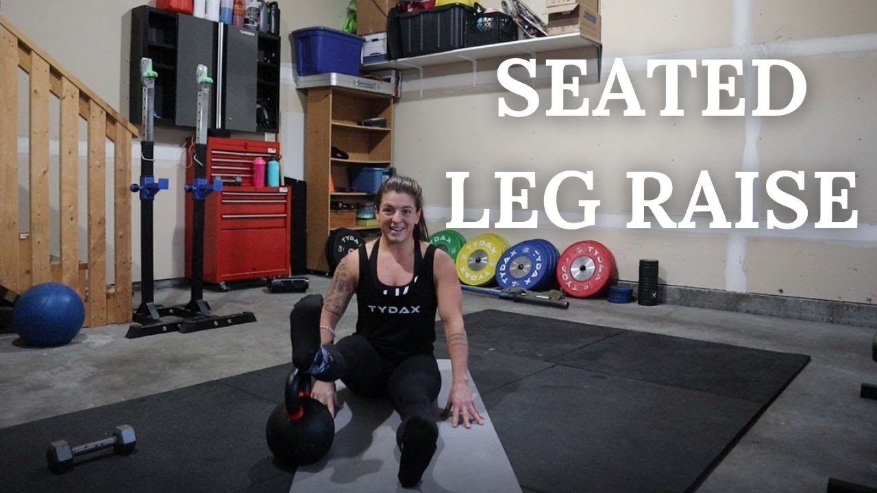 SEATED LEG RAISE | Hip Mobility Series - YouTube