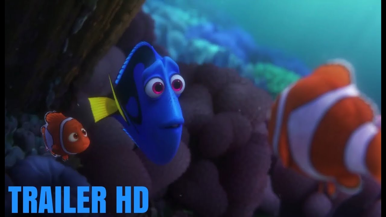 Finding Dory Official Trailer #2 2016 Ellen DeGeneres, Albert Brooks ...