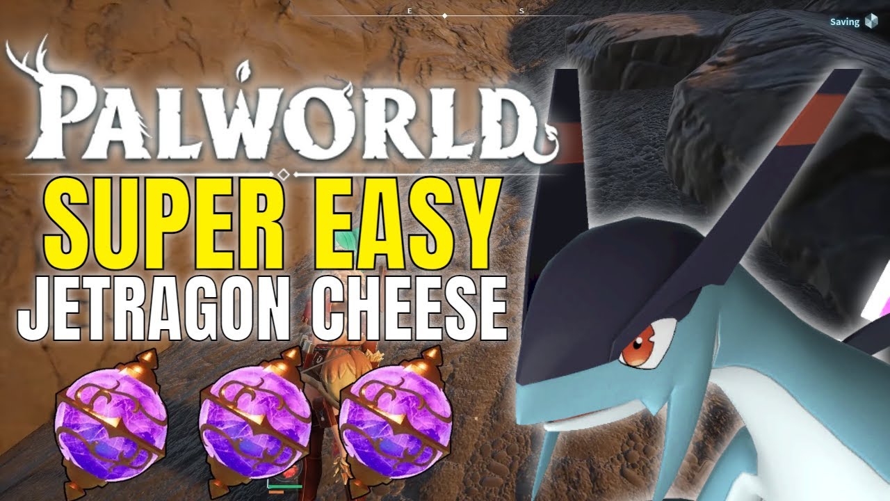 PALWORLD - BROKEN JETRAGON BOSS CHEESE! EASY CATCH/KILL! - YouTube