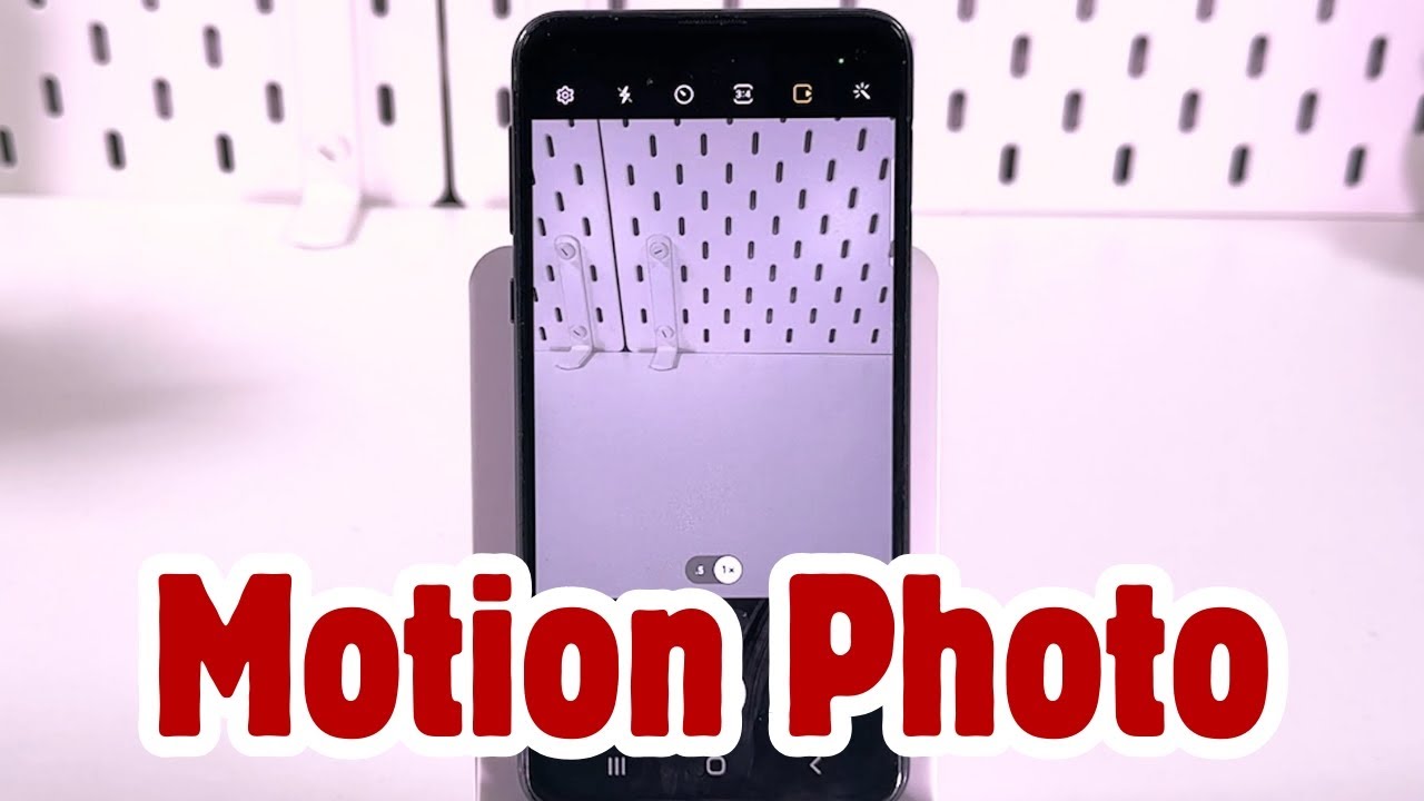 How to Enable or Disable Motion Photos on Your Samsung Phone - YouTube
