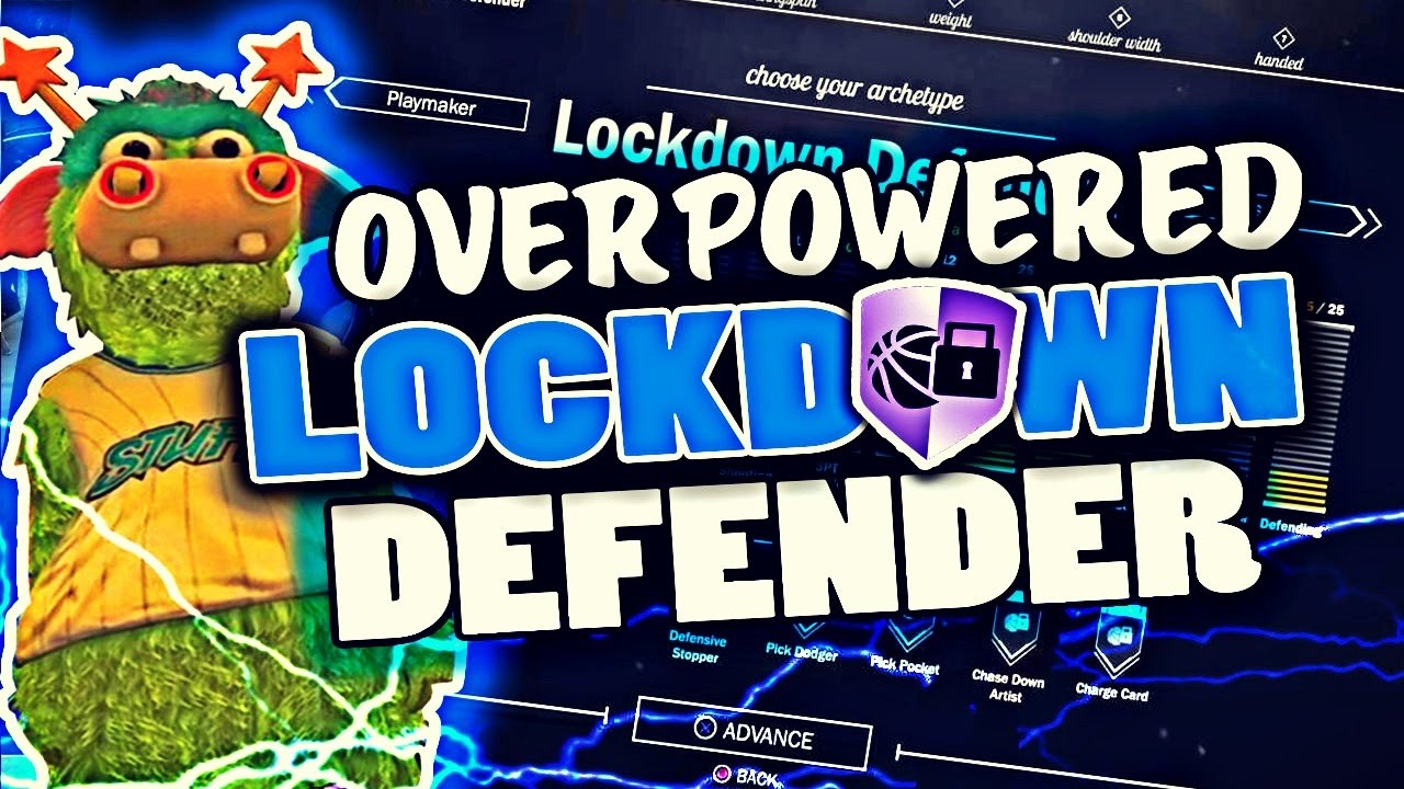 98 SPEED + 80 SHOOTING = MOST OVERPOWERED LOCKDOWN DEFENDER BUILD! LOCK ...