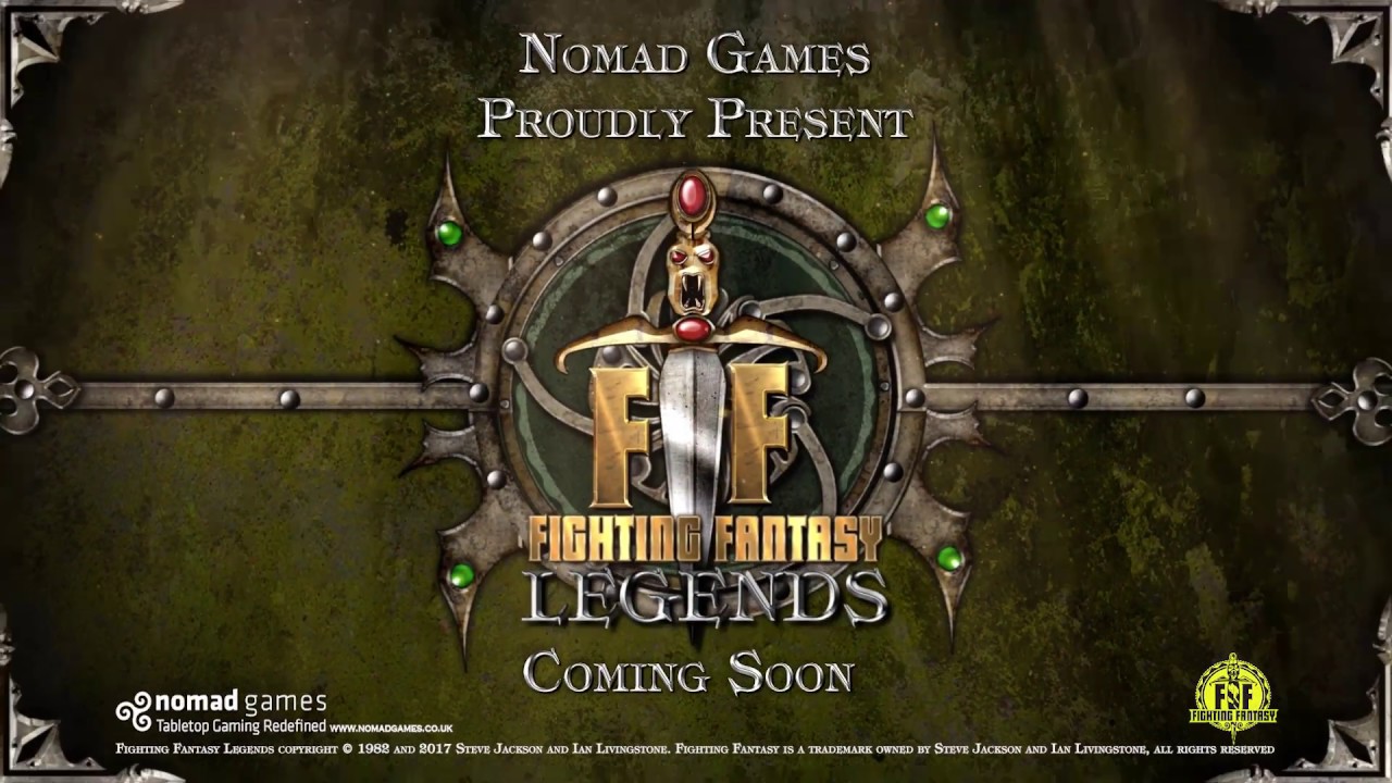 Fighting Fantasy Legends Teaser Trailer - YouTube