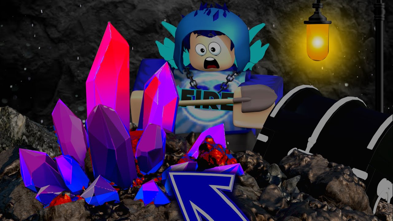 MINING UNDERGOUND IN ROBLOX! (Roblox Mine Race) - YouTube