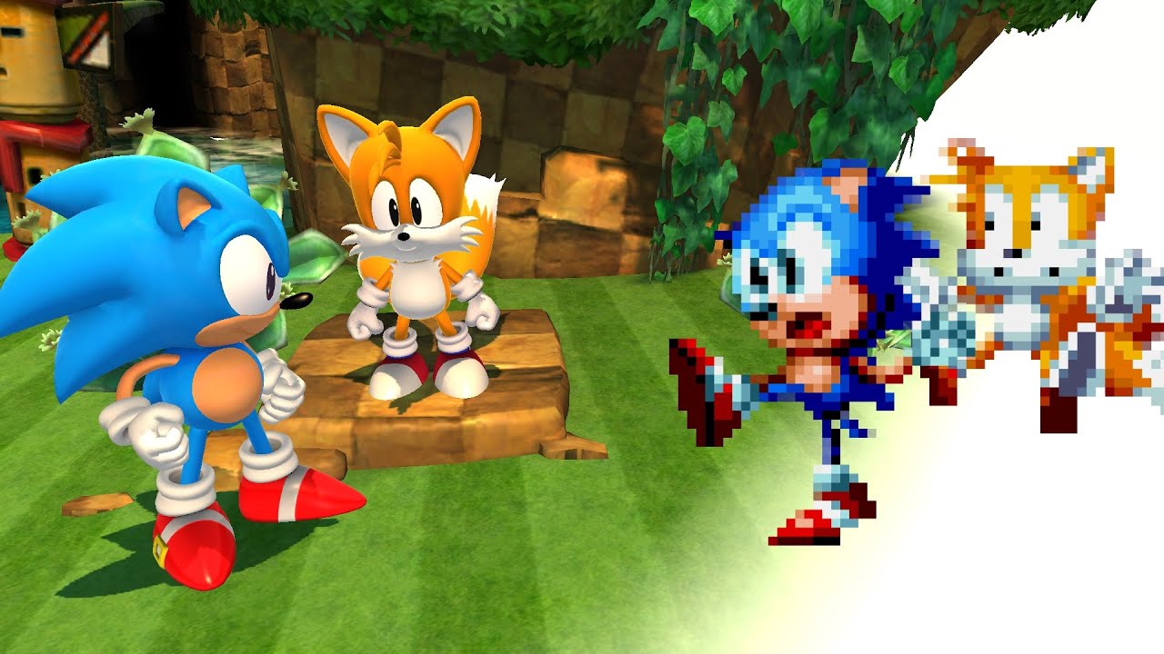 Sonic Mania recreated in Generations! - YouTube