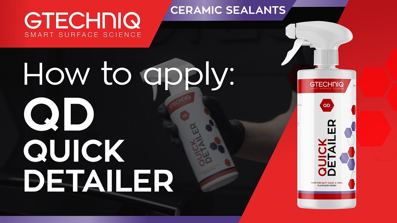 How to apply: Quick Detailer - YouTube