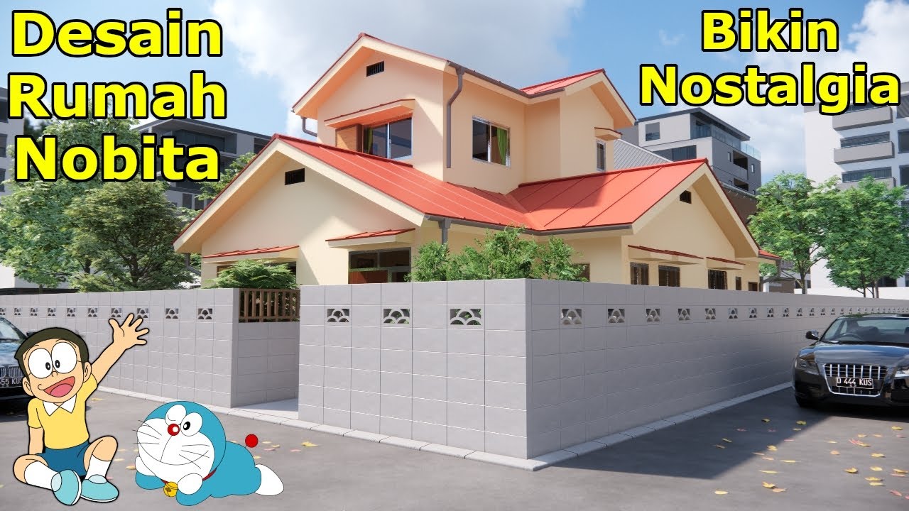 Rumah Nobita Yang Bikin Nostalgia ( Rumah Doraemon ) - YouTube