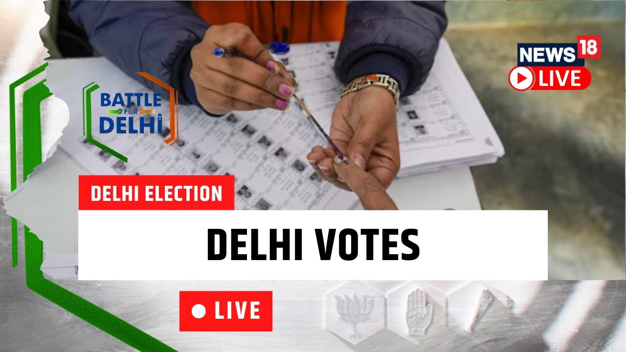 Delhi Votes: Huge Voter Turnout In Delhi | Dlehi Assembly Election 2025 ...