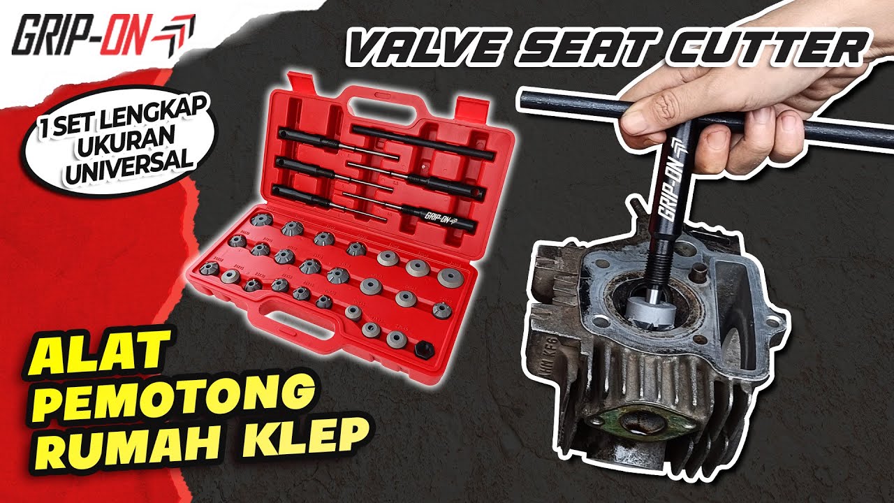 MAU SKIR SETTING RUBAH KLEP MOTOR MOBIL ? INI JAWABANNYA GRIP-ON VALVE ...