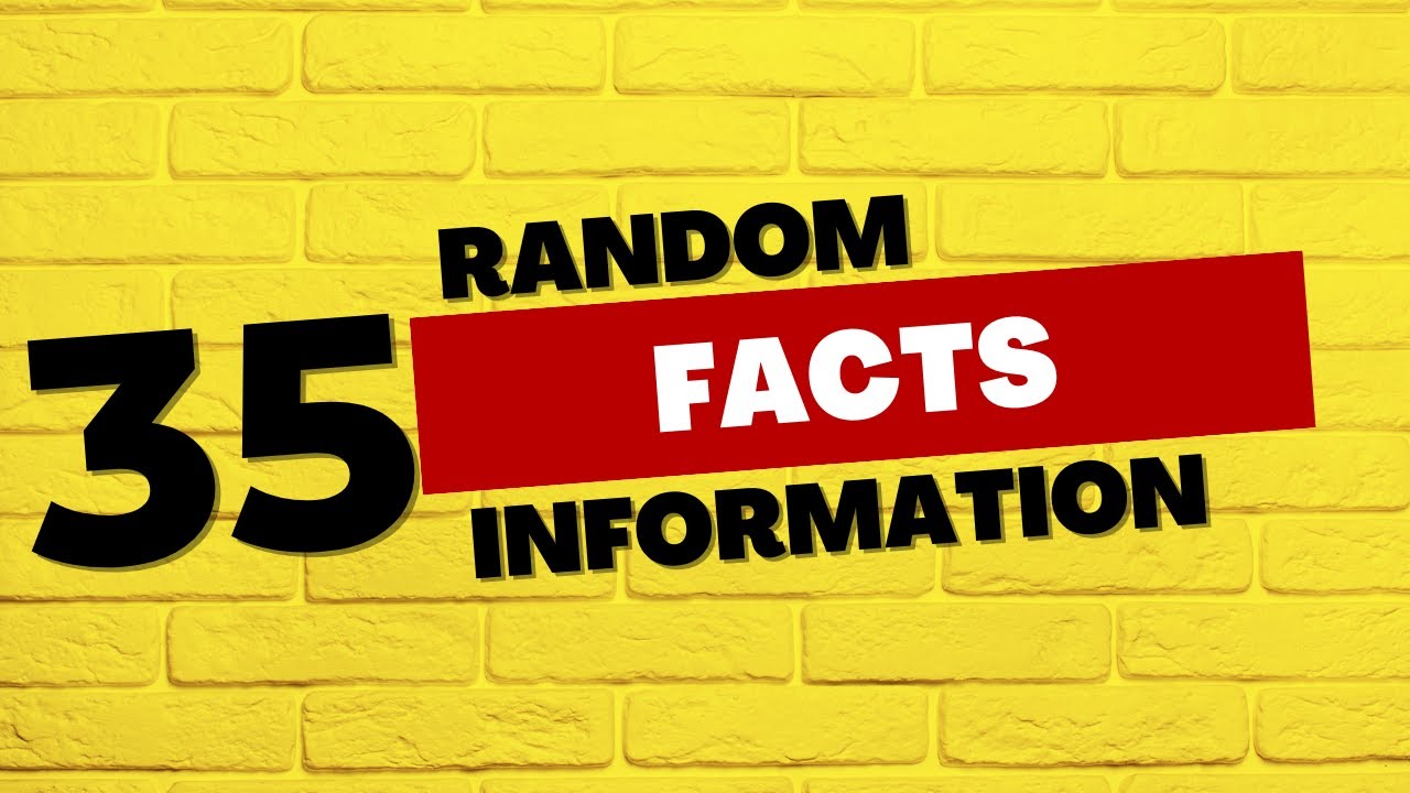 Did You Know #35 | random facts & information || facts world || - YouTube
