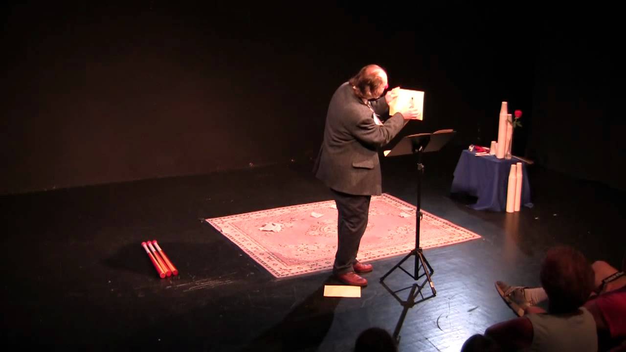 Professor Martin Shell opens for Avner the Eccentric.wmv - YouTube