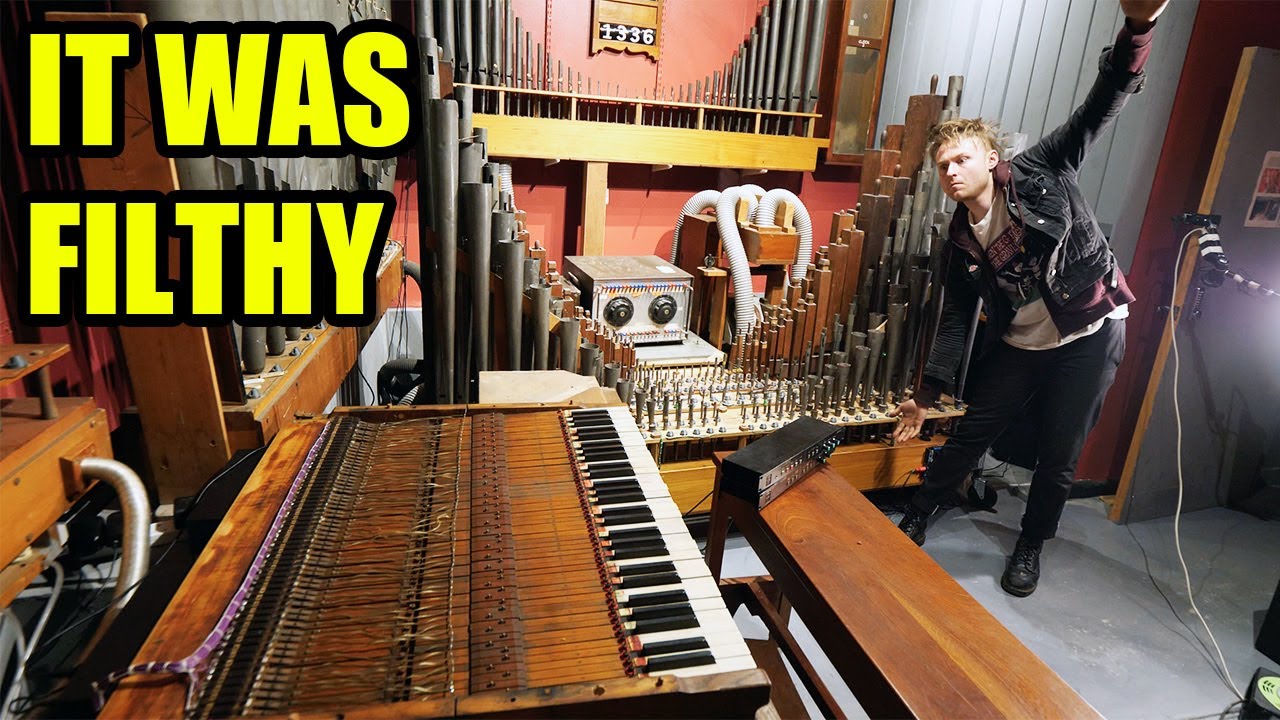 I BOUGHT A CHURCH ORGAN Fixing The 140 Year Old Keyboard - PART 12 ...