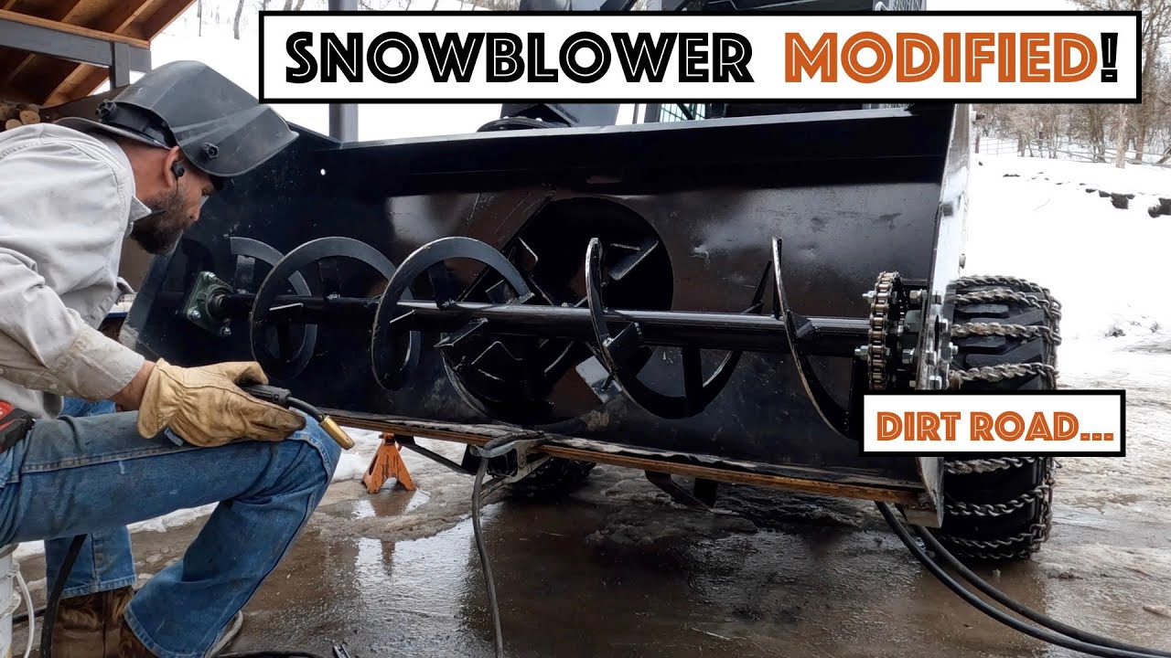 #713 - Skid Steer Snowblower Modified For Dirt Road... Bumpside Diesel ...
