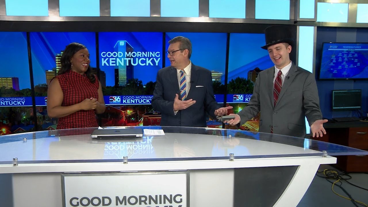 Dillon celebrates Groundhog Day on Good Morning Kentucky - YouTube