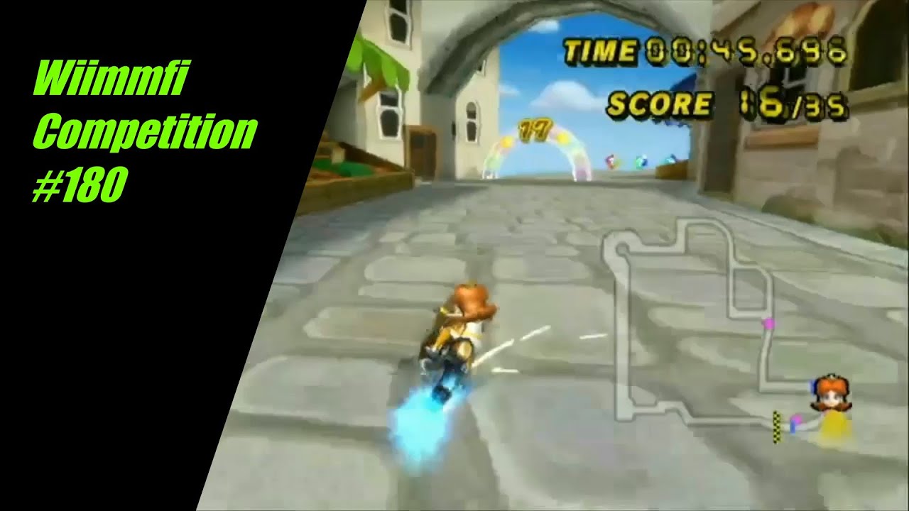 (MKWii) Wiimmfi competition #180- Gates on DS Delfino Square - YouTube