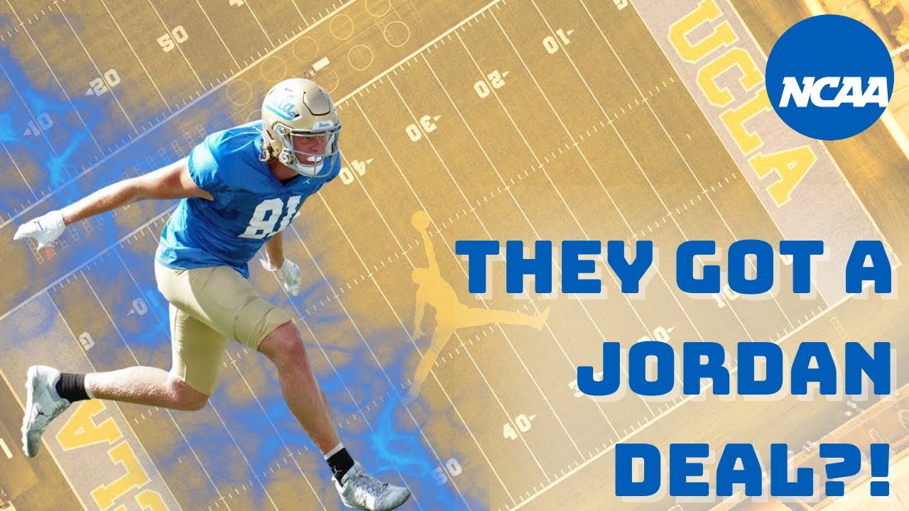 How UCLA Football got a Jordan brand deal (Football player Interview ...