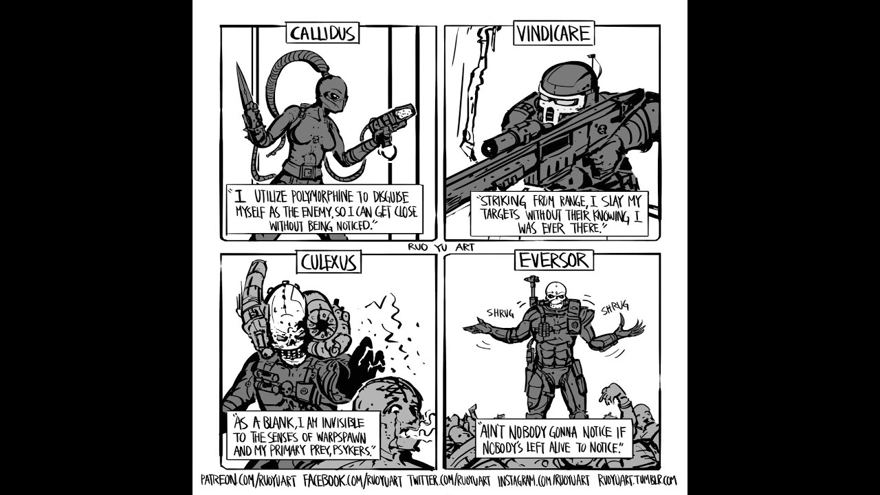 Warhammer 40K: Officio Assassinorum - YouTube