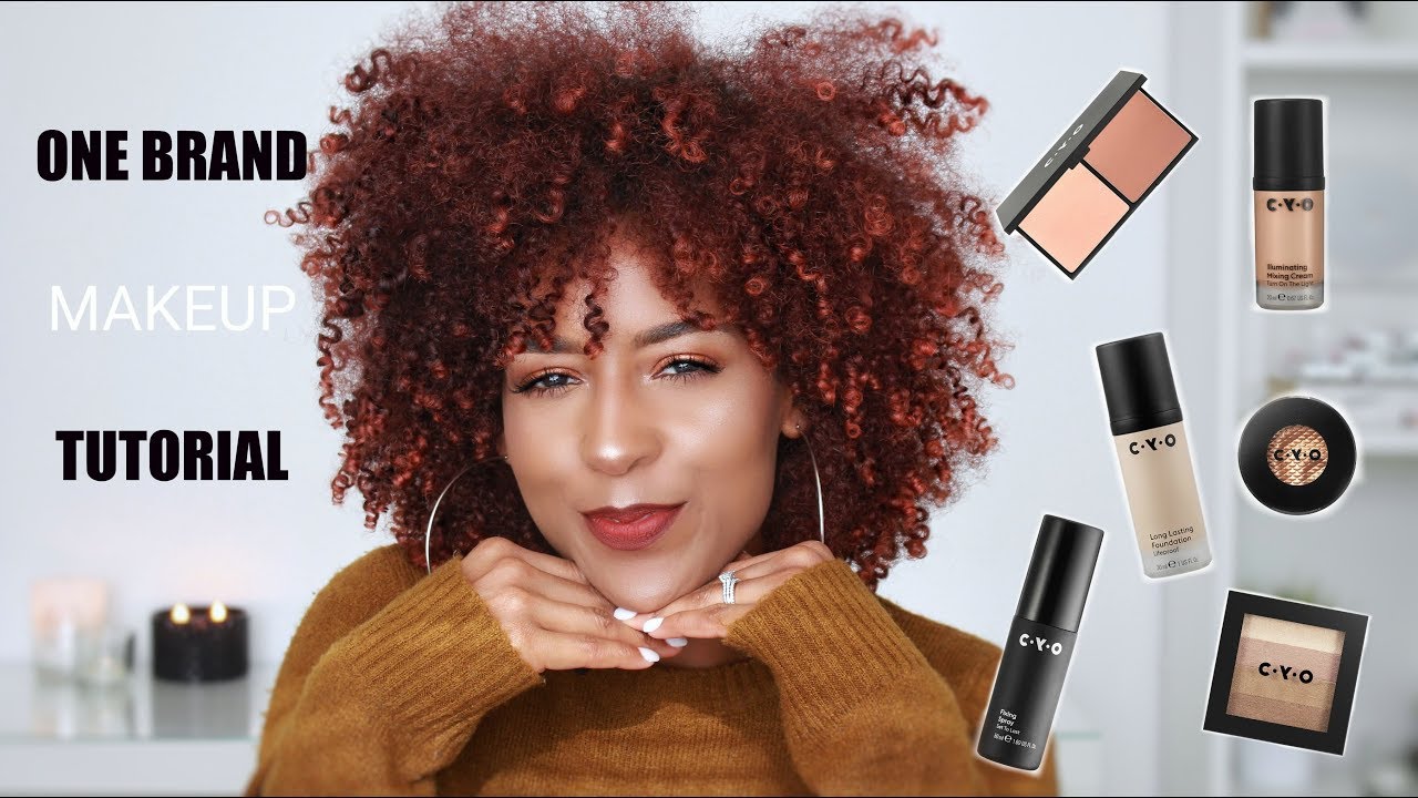 CYO | Full Face of Makeup Using One Brand - YouTube