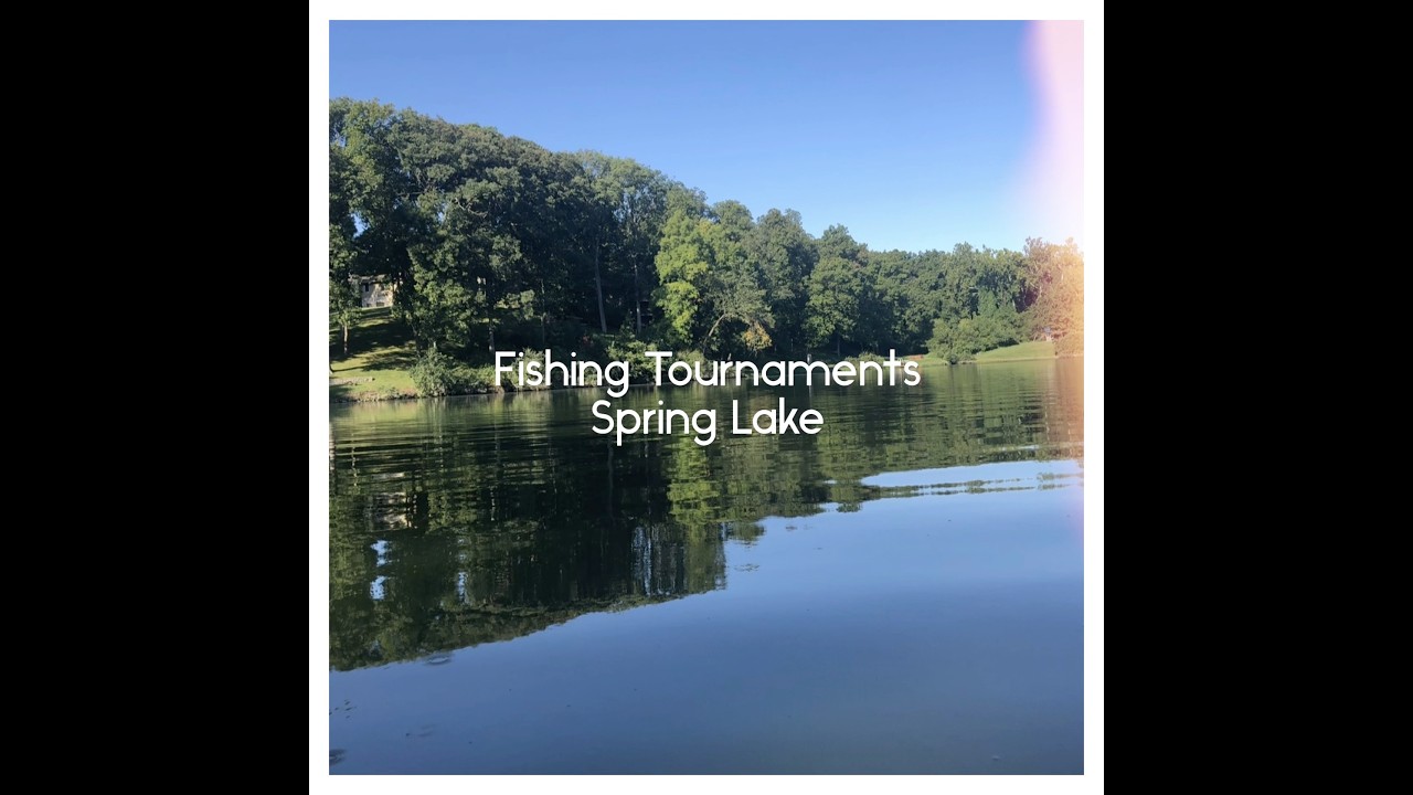Spring Lake Fishing Tournaments - YouTube