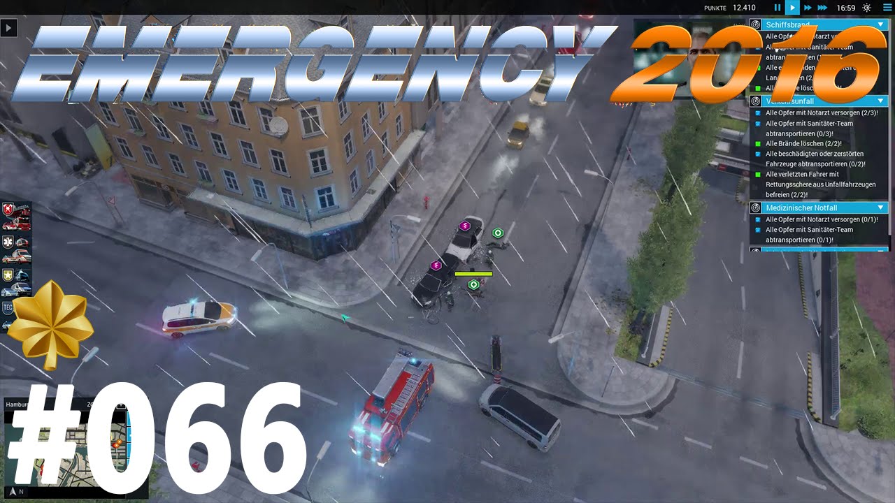 Emergency 2016 [DEUTSCH-HD] Let´s Play #066 - Hamburg ...
