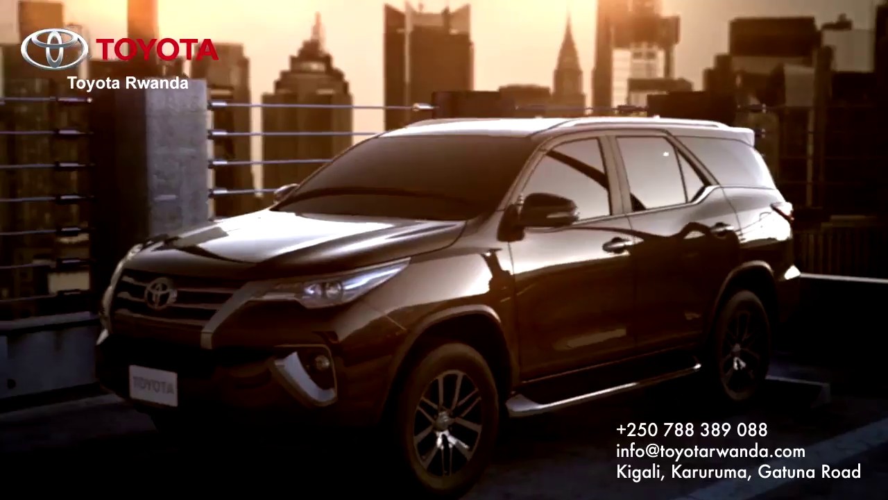 Toyota Rwanda - Fortuner - YouTube